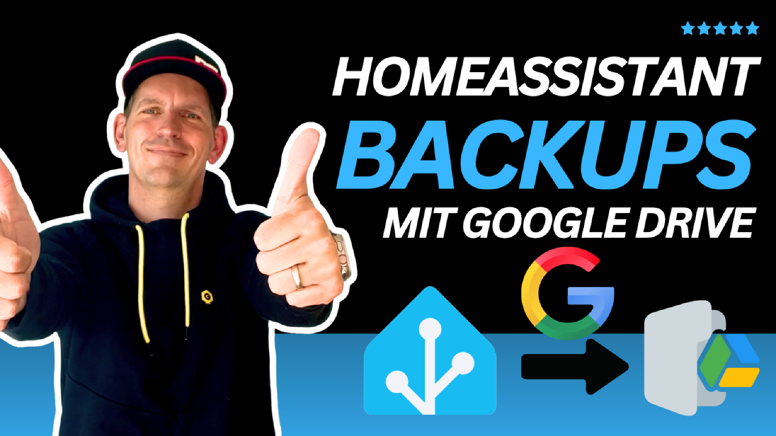 Home Assistant Backups auf Google Drive sichern